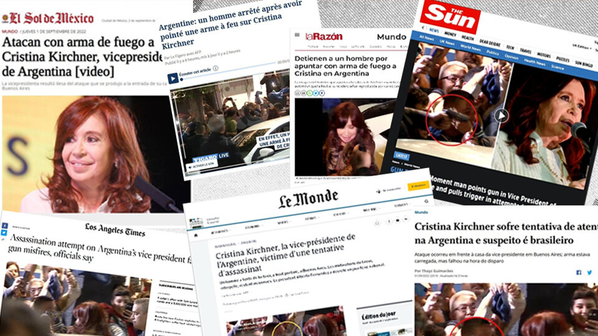 Los Diarios Del Mundo Cubrieron El Atentado Contra Cristina Kirchner