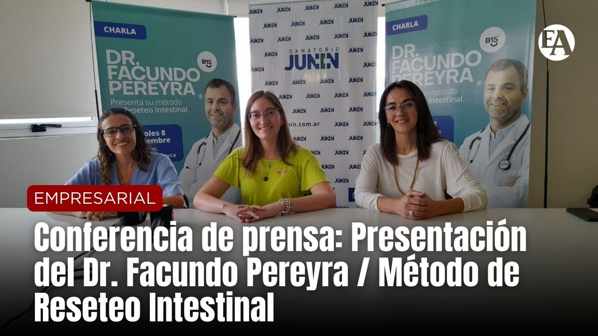 Conferencia de prensa: Presentación del Dr. Facundo Pereyra