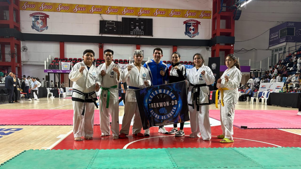 La Escuela Catamarca TKD ITF se destacó en el Nacional Madre de Ciudades
