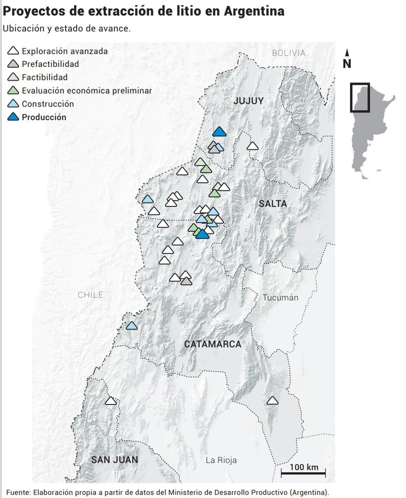 Los dueños del litio en Argentina