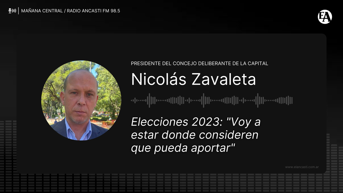 Zavaleta: Voy a estar donde consideren que pueda aportar
