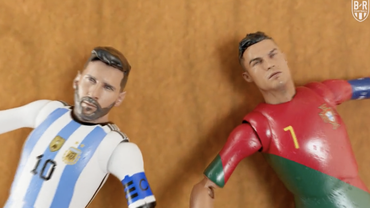 Lionel Messi, Cristiano Ronaldo, en modo Toy Story en el Mundial Qatar 2022