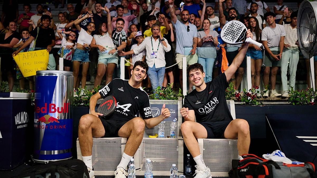 Pádel: Tapia-Coello debutaron ganando en Italia