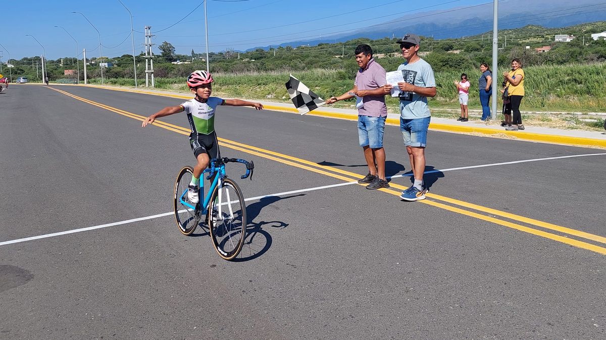 Valentín Castro, con la primera prueba del año