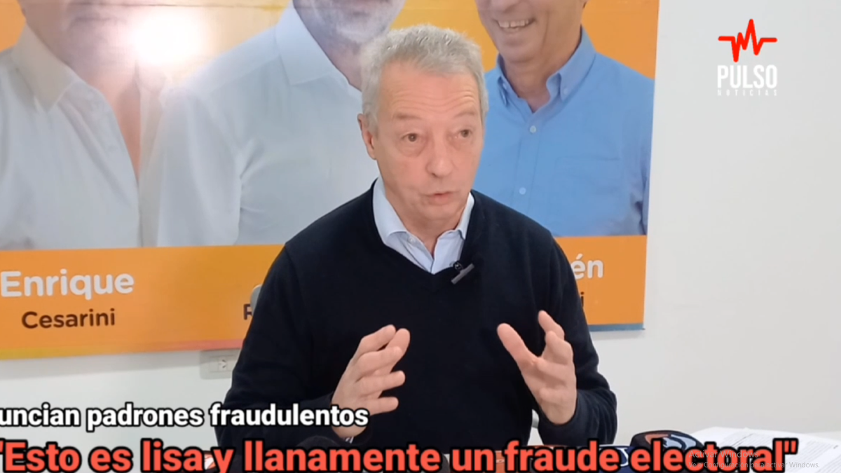 Manzi sobre padrones electorales: Esto es lisa y llanamente un fraude ...
