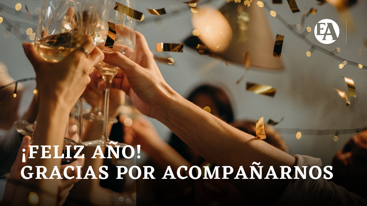 ¡Feliz año! Gracias por acompañarnos