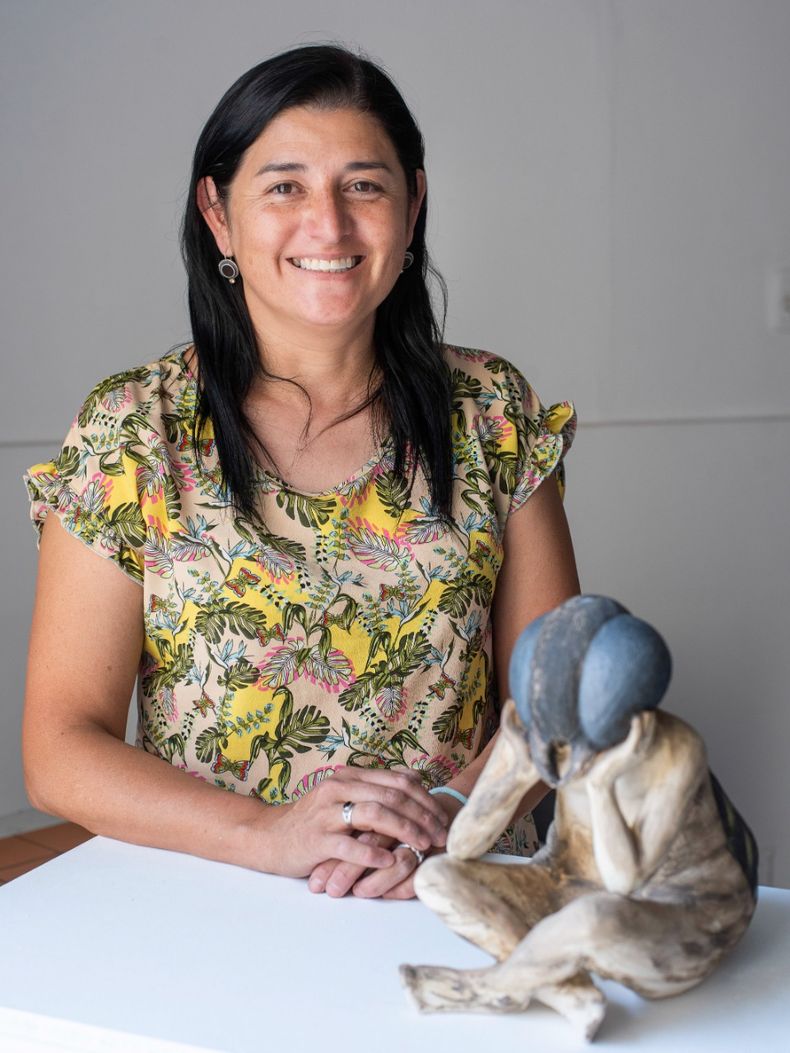 Estela Moreno presenta la muestra de esculturas Microrrelatos de pandemia
