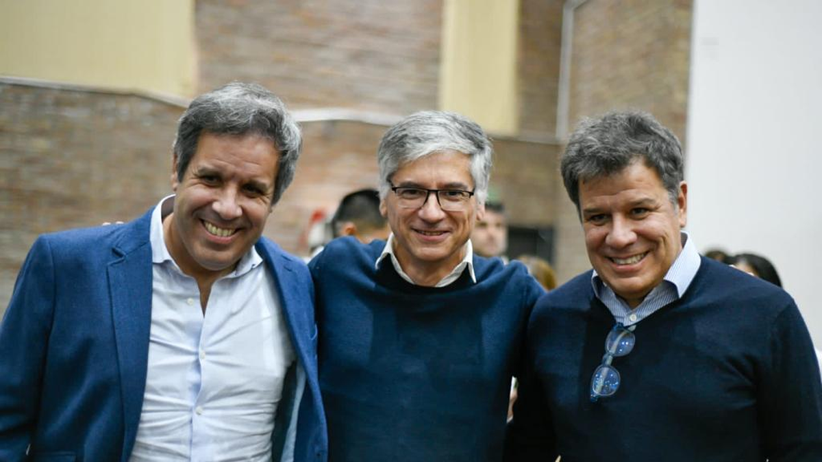 Victor Quinteros acompañó a Facundo Manes