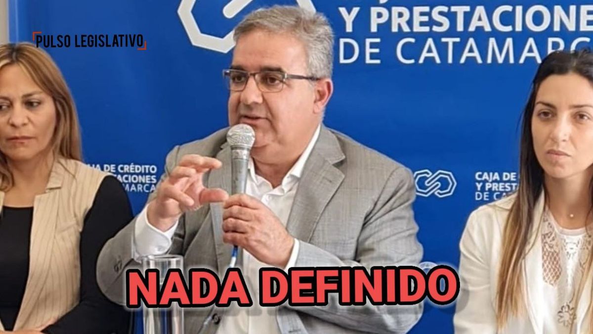 Raúl Jalil: No tenemos nada definido