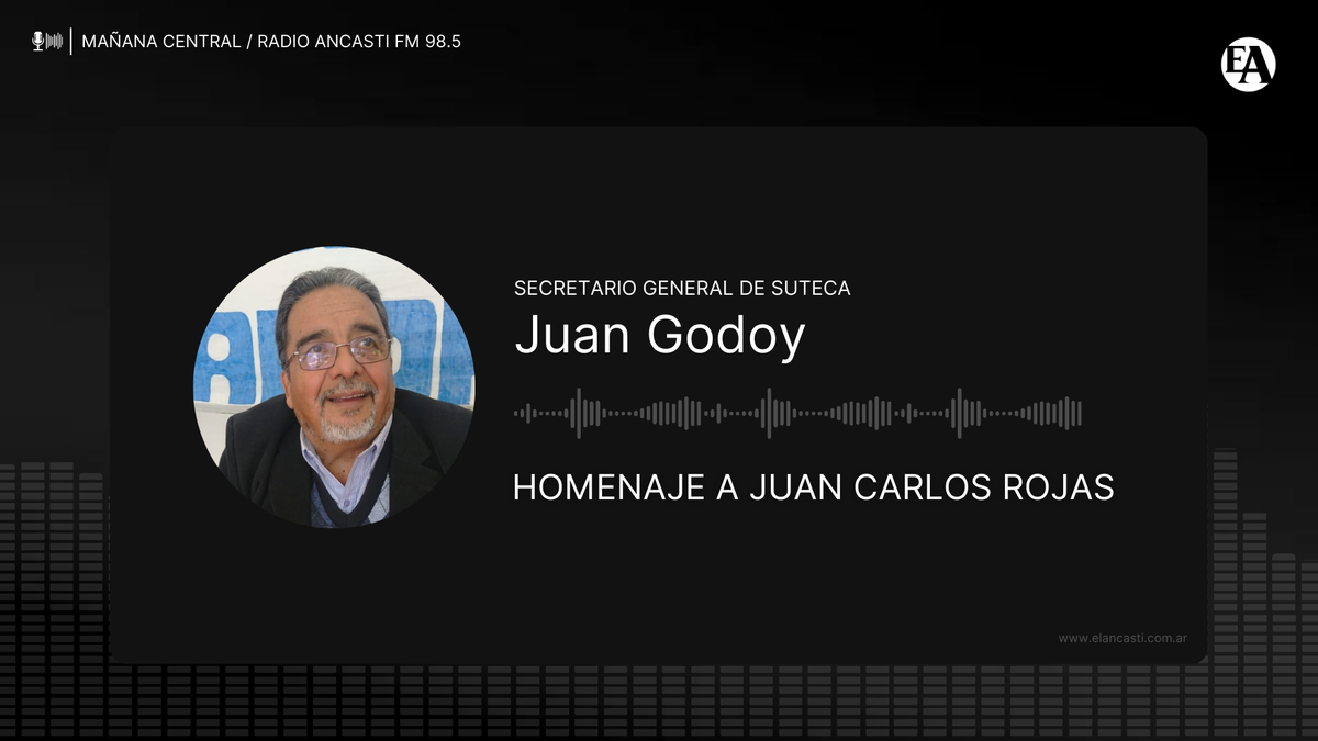 Juan Godoy: Queremos reivindicar la persona de Juan Carlos Rojas