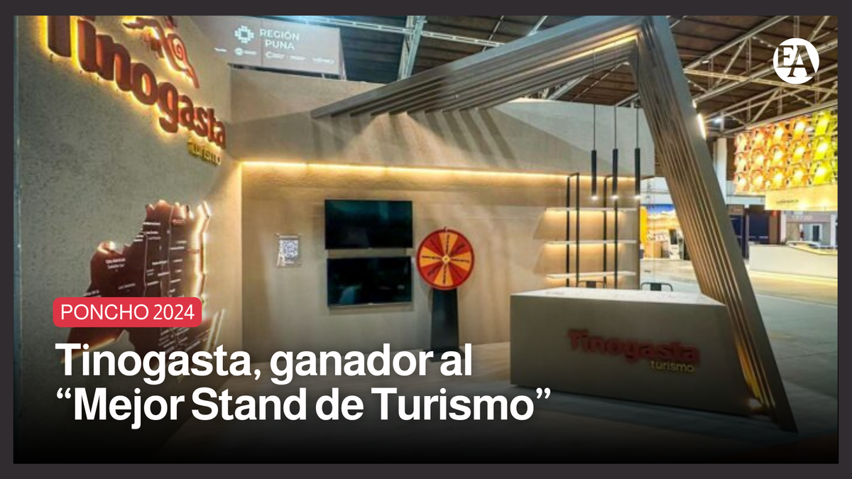 Tinogasta, ganador al Mejor Stand de Turismo