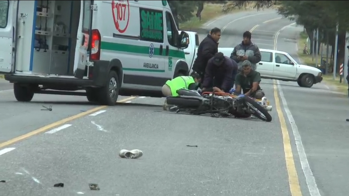 Grave accidente sobre ruta provincial N°1