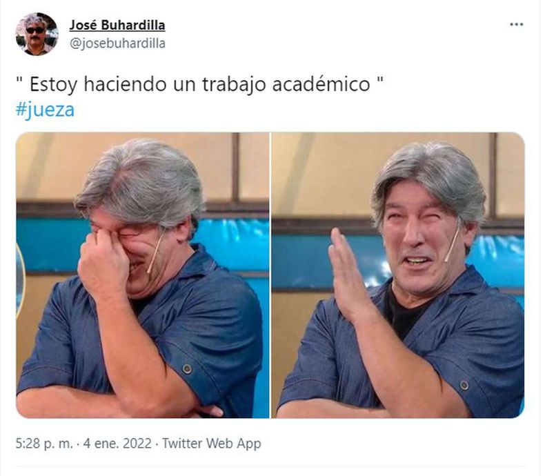 Los memes por el beso entre la jueza de Chubut y un preso
