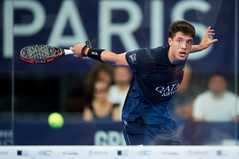 Agustín Tapia ganó el Olimpia de plata en pádel
