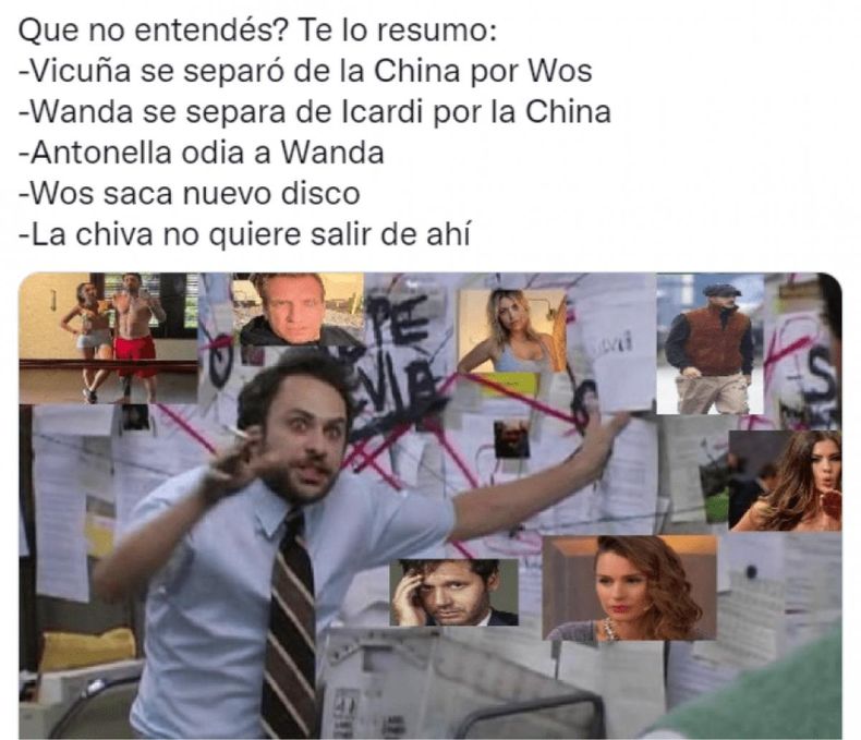 Wanda Nara le pidió el divorcio a Icardi y explotaron los memes