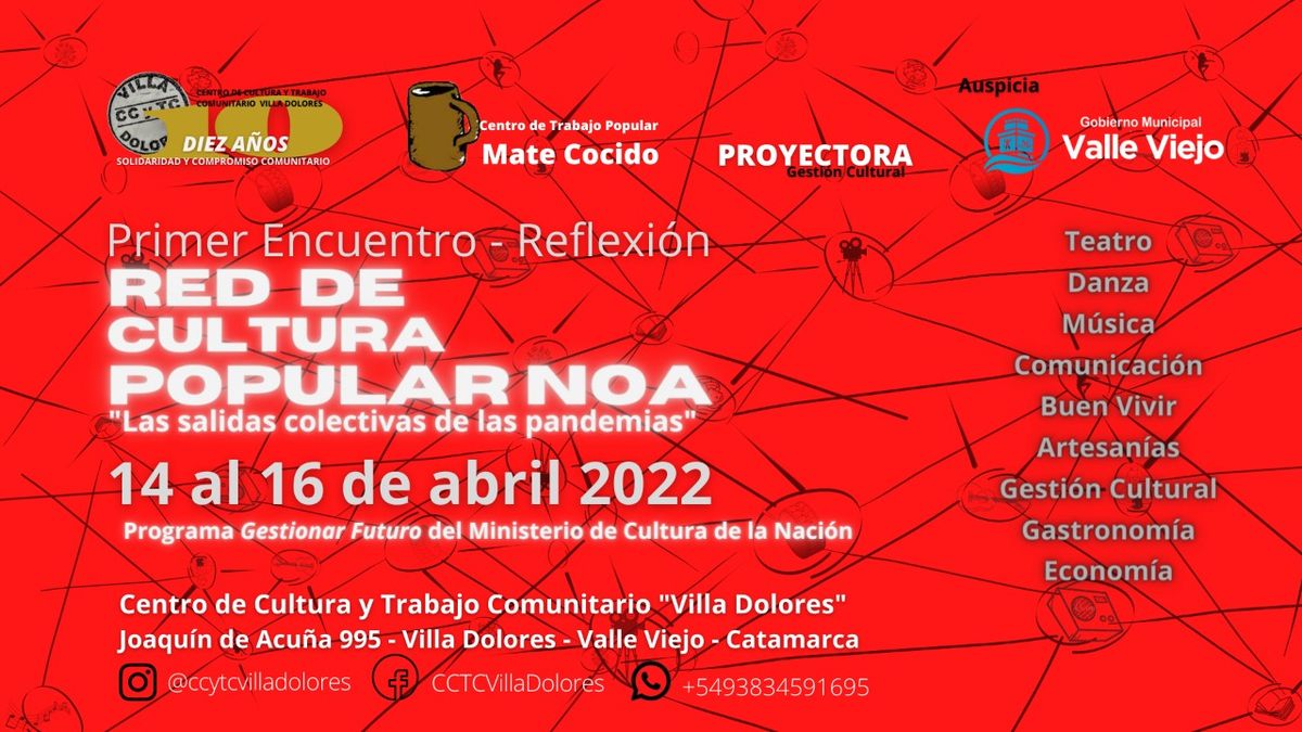 Cultura popular del NOA: refexiones sobre la salida de la pandemia