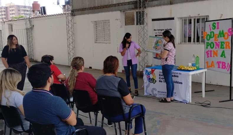 Acciones en el marco de la semana de la Tuberculosis