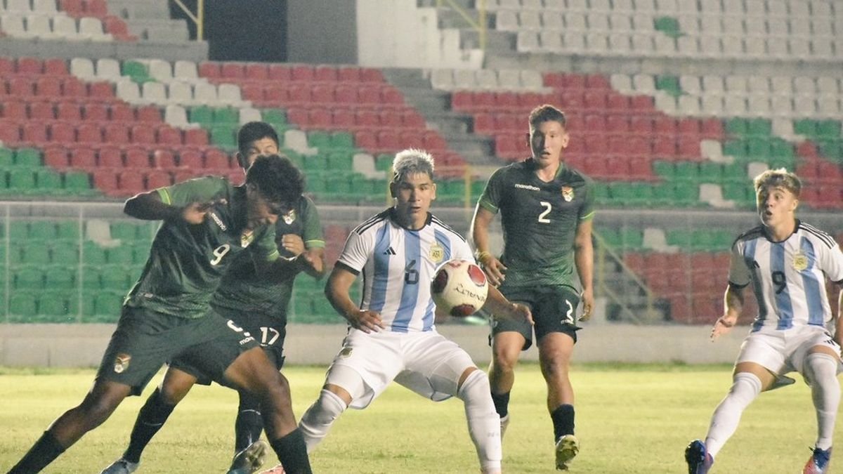 La Selección Argentina Sub 17 goleó a Bolivia