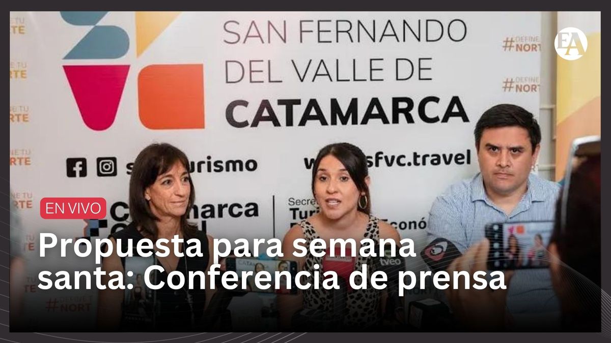 Propuesta para semana santa: Conferencia de prensa
