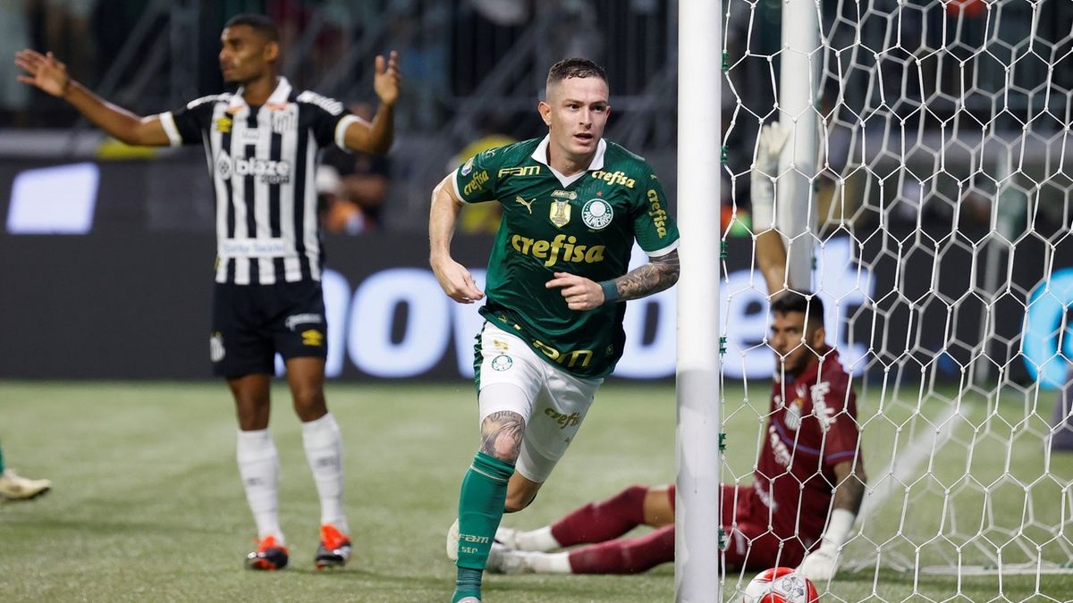 Aníbal Moreno, con gol y título en el Palmeiras