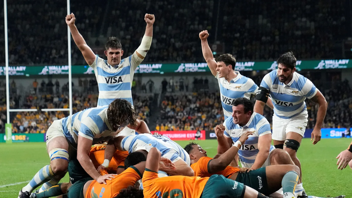 Los Pumas vencieron a Australia en el Rugby Championship con un try en ...