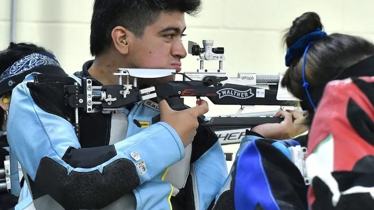 Julián Gutiérrez logró tres medallas