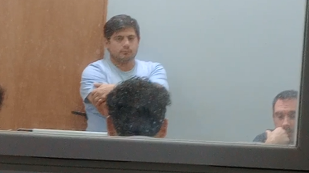 Matías Heredia declara en estos momentos