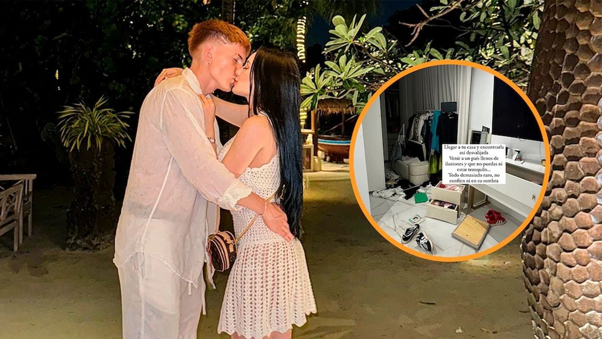 Desvalijaron la casa de Valentín Barco en Sevilla: el inquietante mensaje de su novia, Yaz Jaureguy