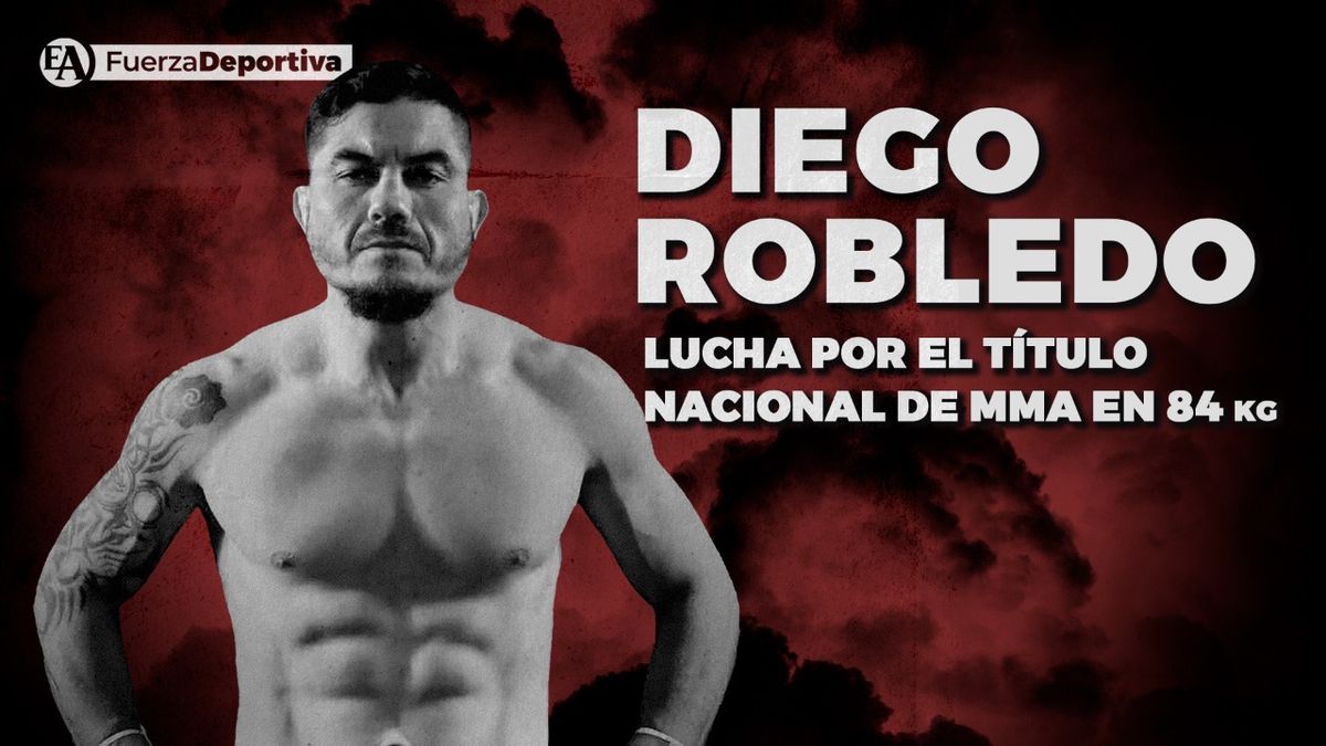 Robledo lucha por el título del CAM: Va a ser una pelea muy violenta