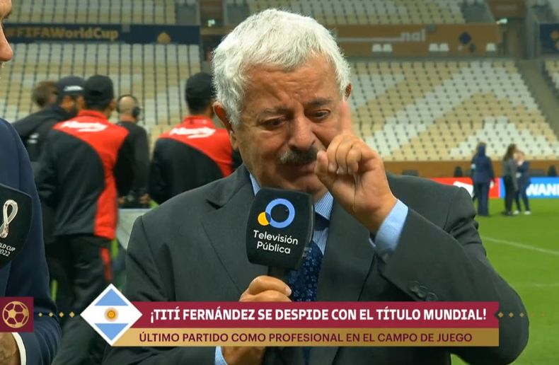 Tití Fernández se retiró después de 47 años de hacer campo de juego