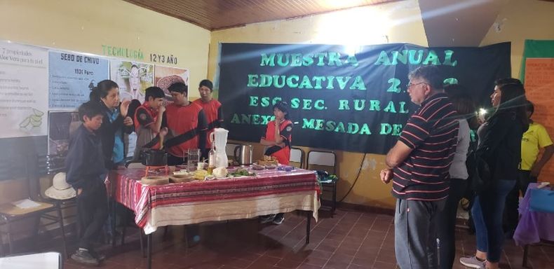 Muestra anual de la Escuela Secundaria Rural N° 25