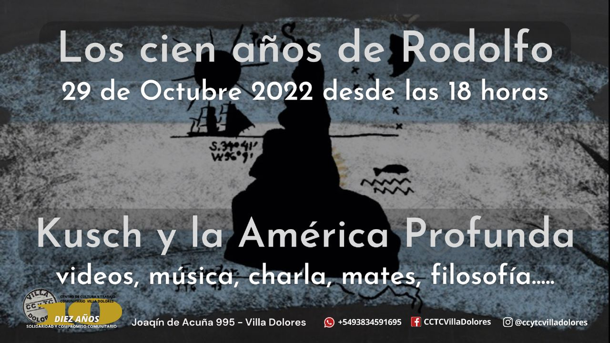 Homenaje a Rodolfo Kusch a cien años de su nacimiento