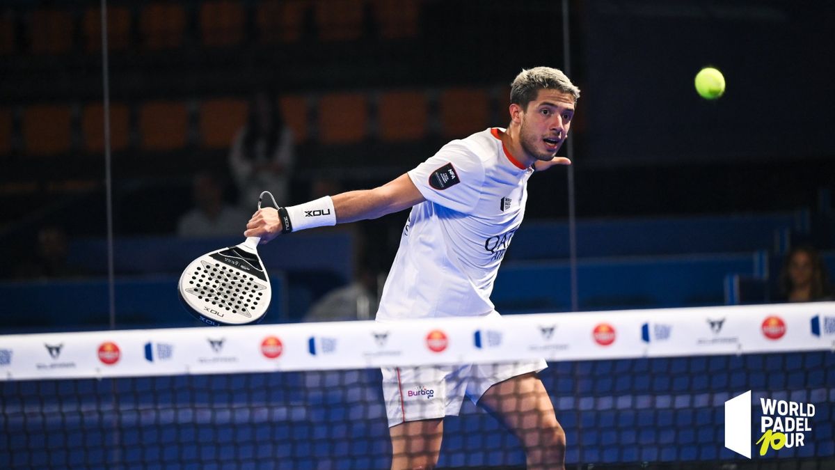 Agustín Tapia consiguió el Olimpia de plata en el pádel