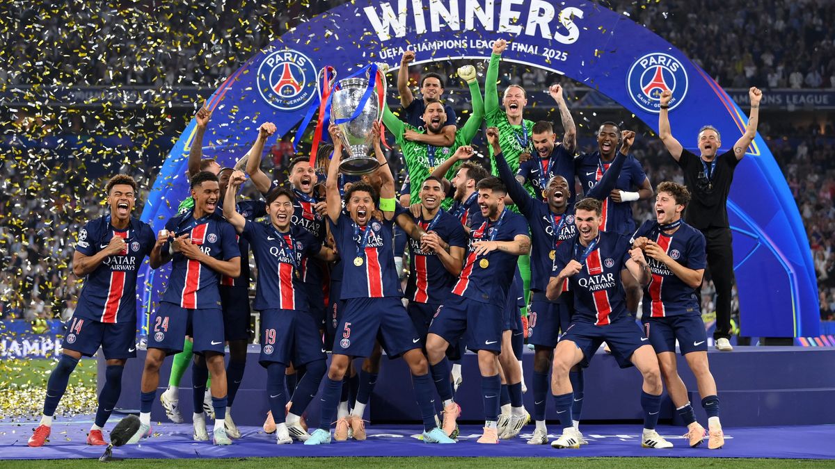 PSG aplastó a Inter 5-0 y se consagró campeón de Europa