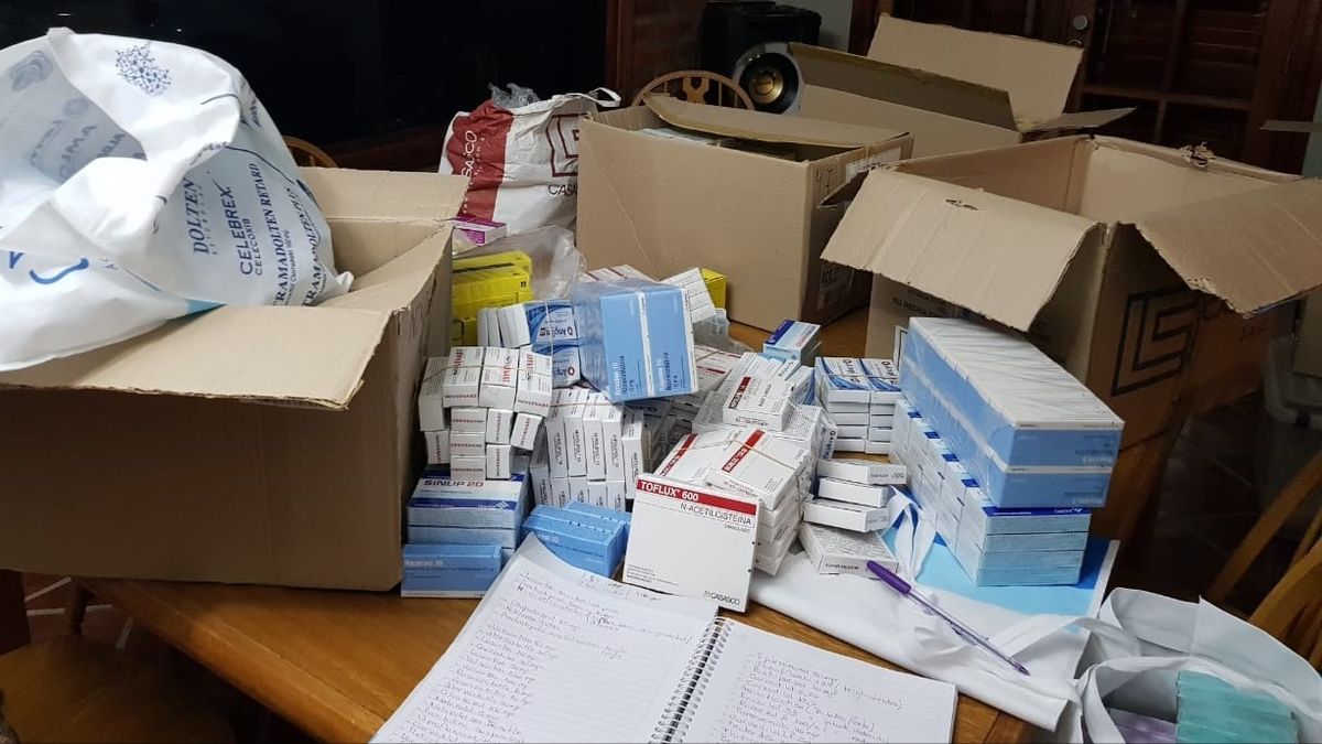 Operativo de entrega gratuita de medicamentos en Fray Mamerto Esquiú