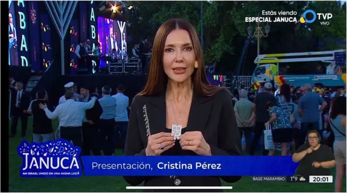 Cristina Pérez debutó en la TV Pública y la destrozaron en las redes ...
