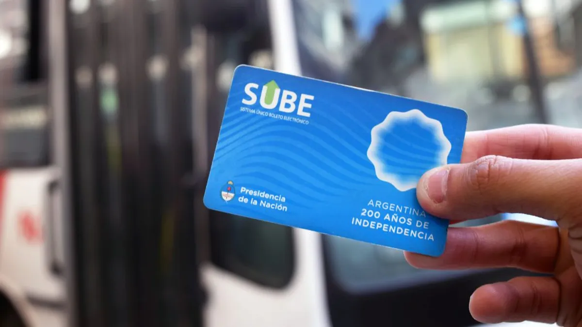 Tarjeta SUBE: aumentó el máximo para cargarla