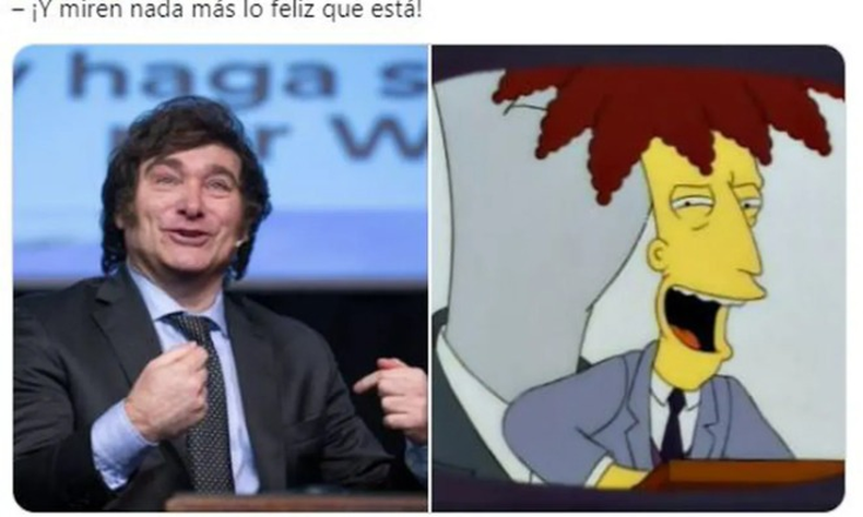 Los mejores memes tras la victoria de Javier Milei