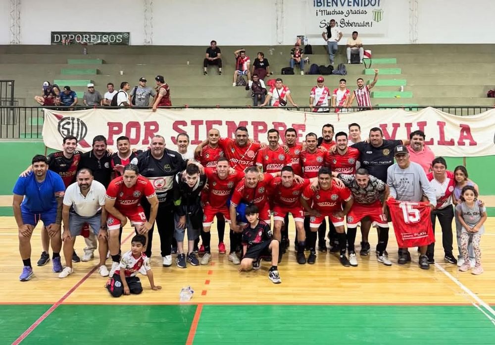 Villa Dolores, campeón del Primer Futsal Veteranos