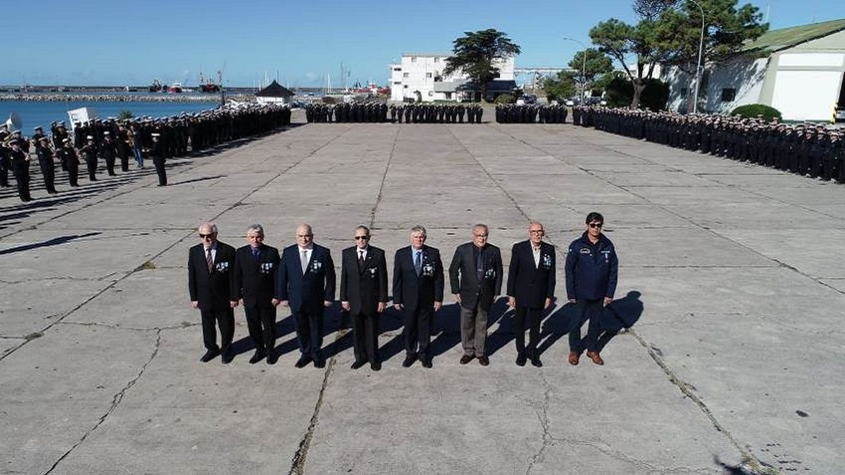 Emotivo acto a 41 años del hundimiento del crucero ARA General Belgrano