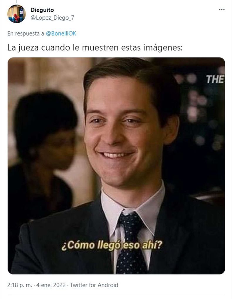 Los memes por el beso entre la jueza de Chubut y un preso