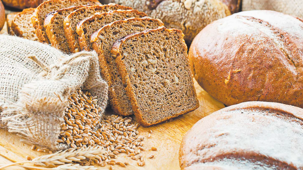 Pan integral: con tres cereales