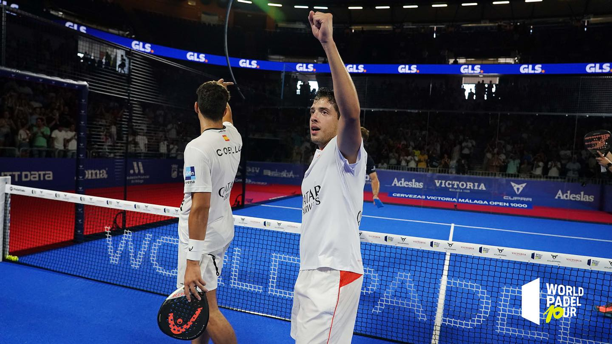 Tapia y Coello nuevamente campeones en una fecha del World Padel Tour