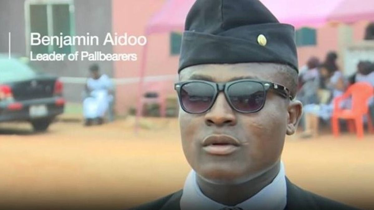 Benjamin Aidoo, el creador del baile viral del ataúd: Me encanta la fama