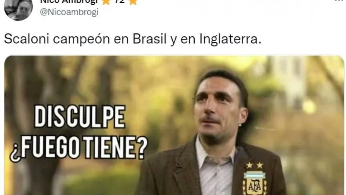Los mejores memes del triunfazo de la Scaloneta